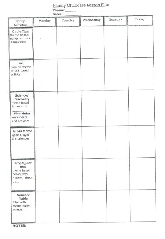 20 Pre K Lesson Plan Template Simple Template Design