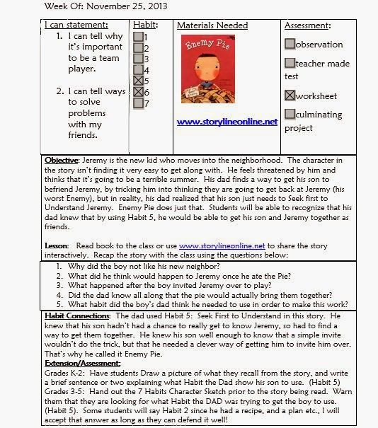 20 School Counselor Lesson Plan Template