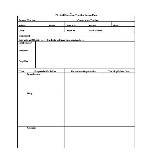 20 Sunday School Lesson Plan Template 20 Sunday School Lesson Plan Template